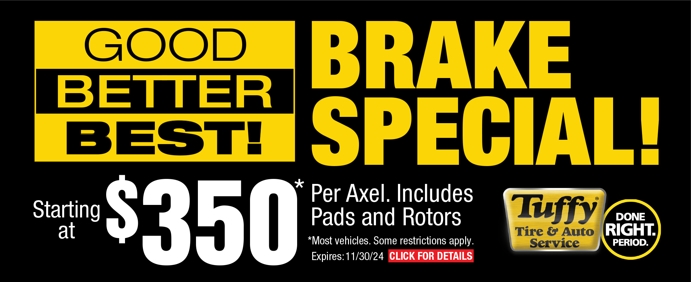 Tuffy Tire and Auto Repair Service Center Troy, Michigan | Home